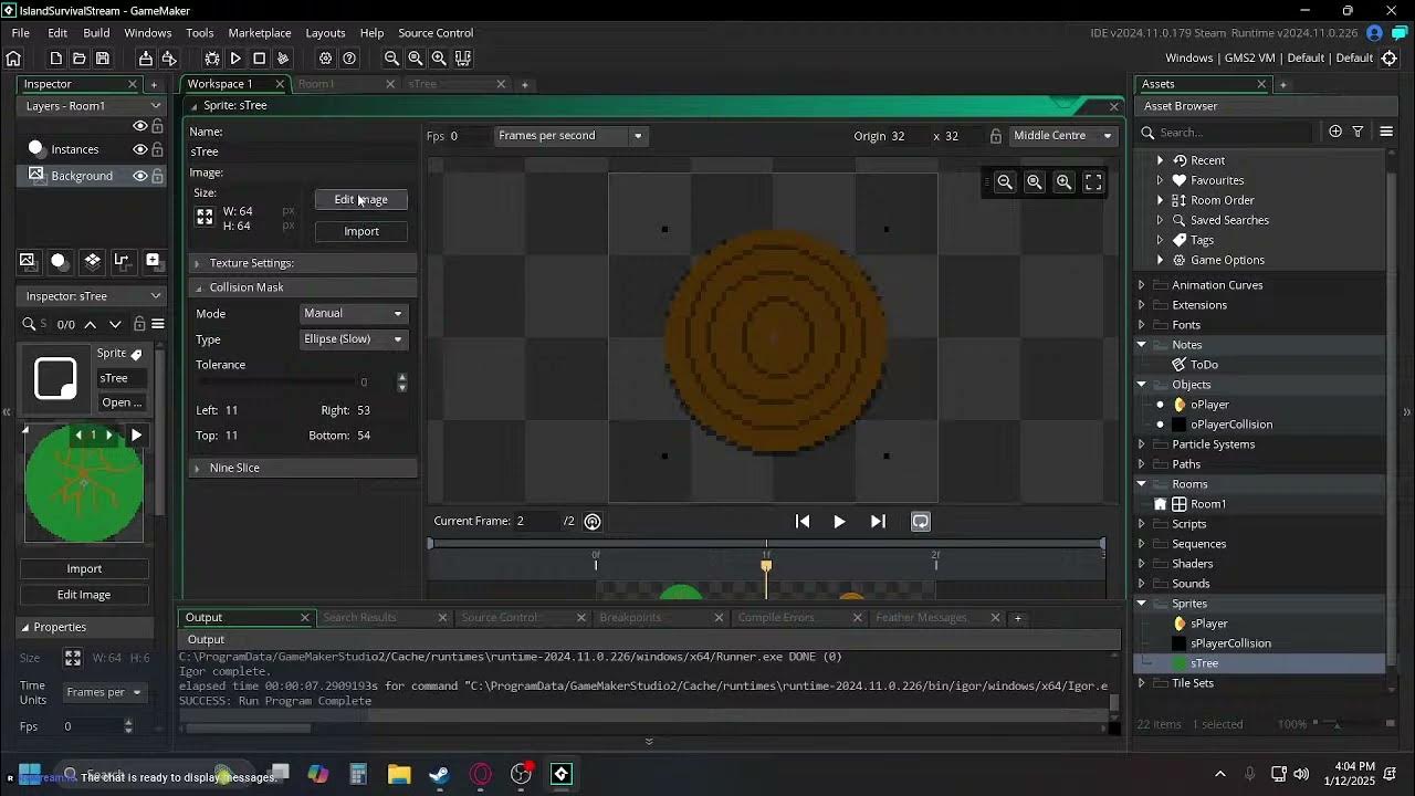 GameMaker 2 - Lets Make A Game - Top Down Island Survival - YouTube