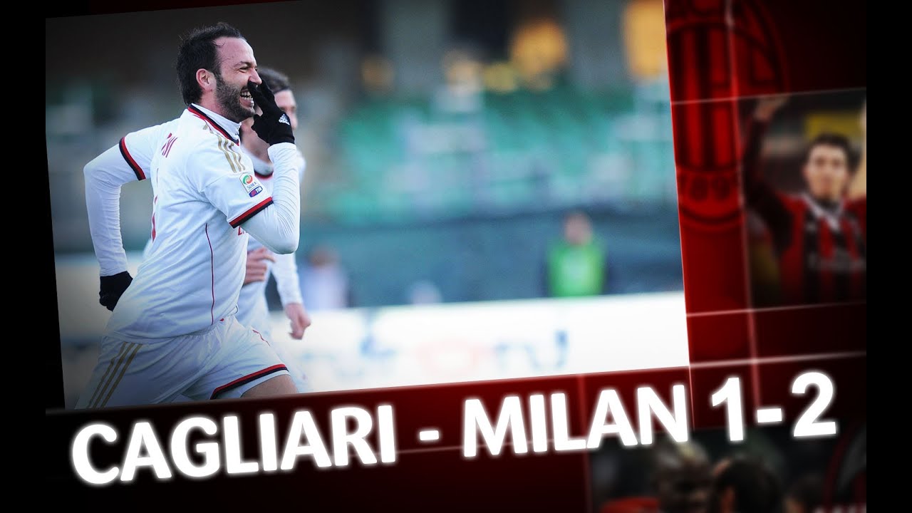 AC Milan | Cagliari-Milan 1-2 Highlights - YouTube