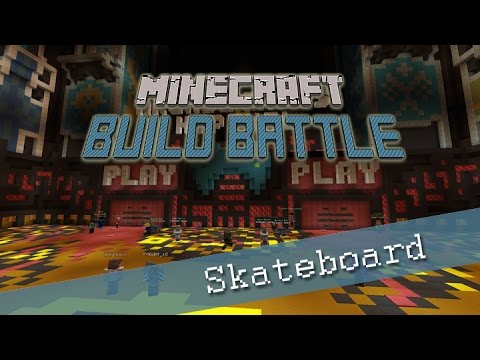 Let's Play Minecraft - Build Battle: Skateboard [Deutsch] - YouTube