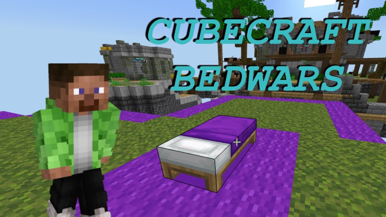 Minecraft Cubecraft Bedwars! - YouTube