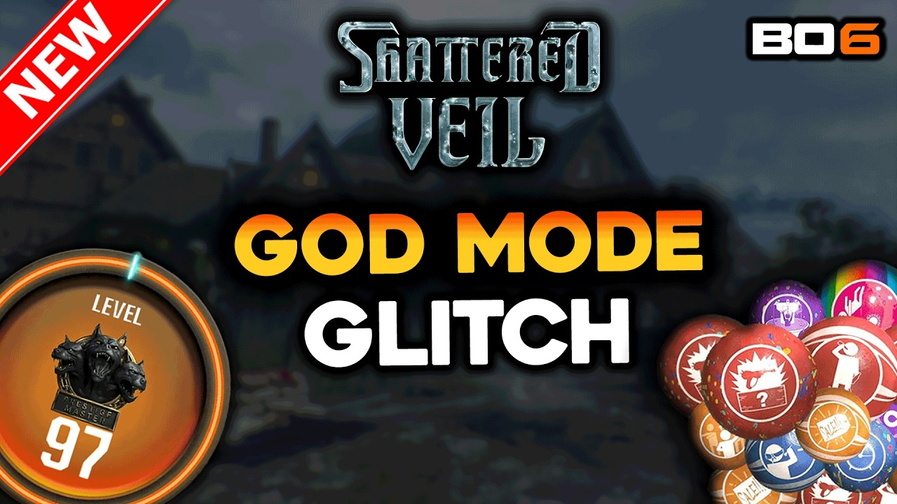 *NEW* BO6 SHATTERED VEIL GOD MODE GLITCH UNLIMITED EVERYTHING GLITCH ...