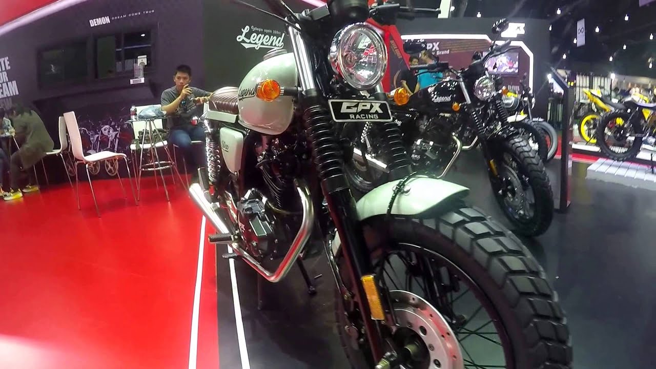 GPX LEGEND 150cc TRACKER - YouTube