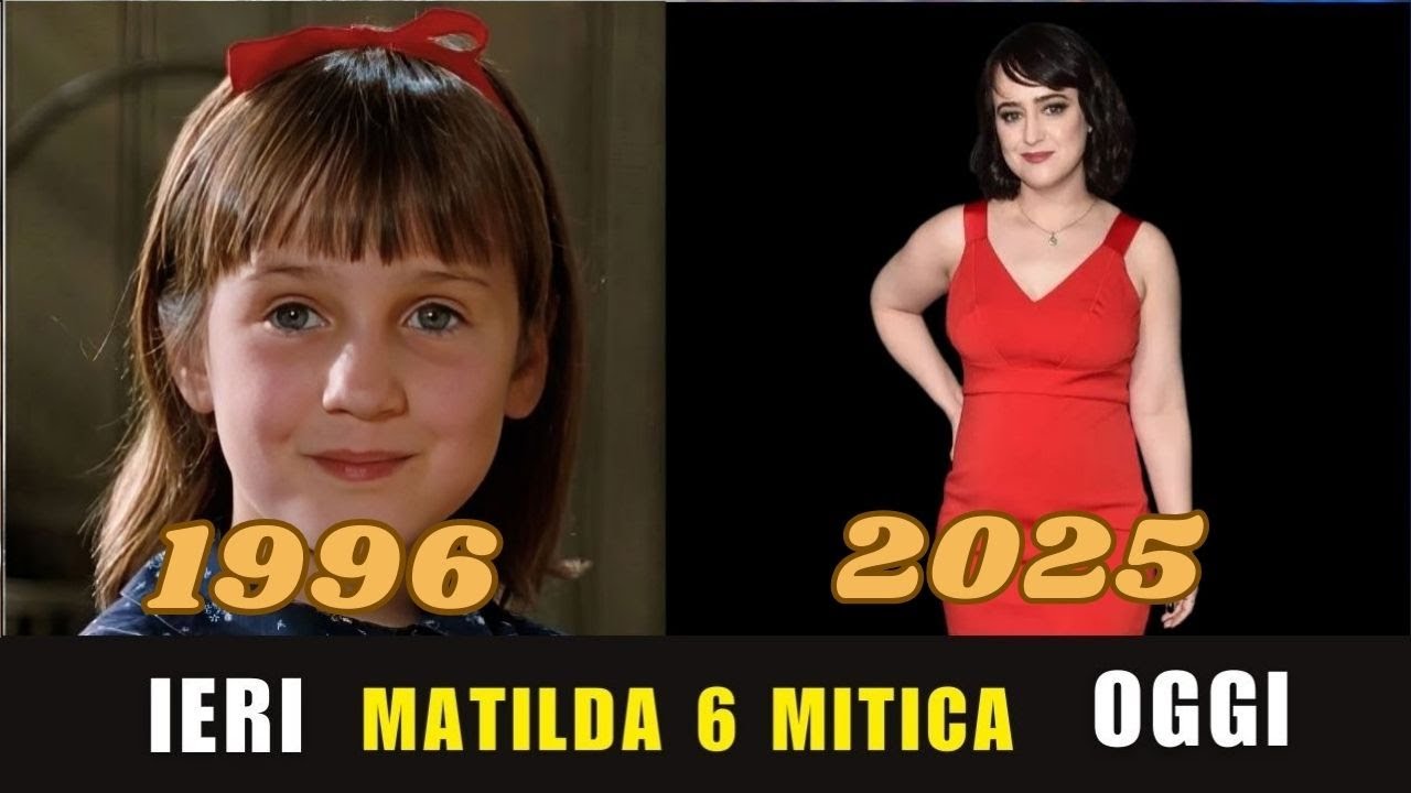 MATILDA 6 MITICA – Cast IERI e OGGI 2025: Come sono cambiati? - YouTube