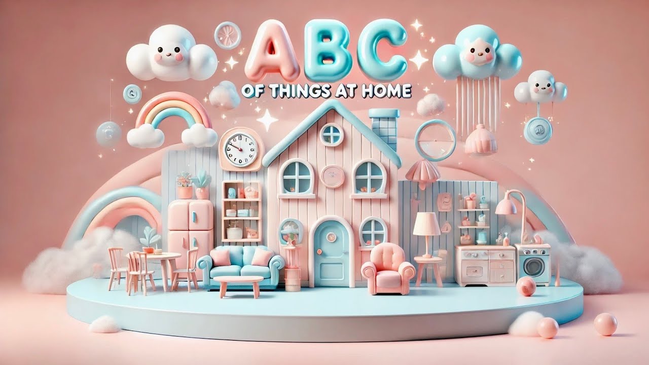 ABC of Things at Home – A to Z Song for Kids | Learn Everyday Words ...