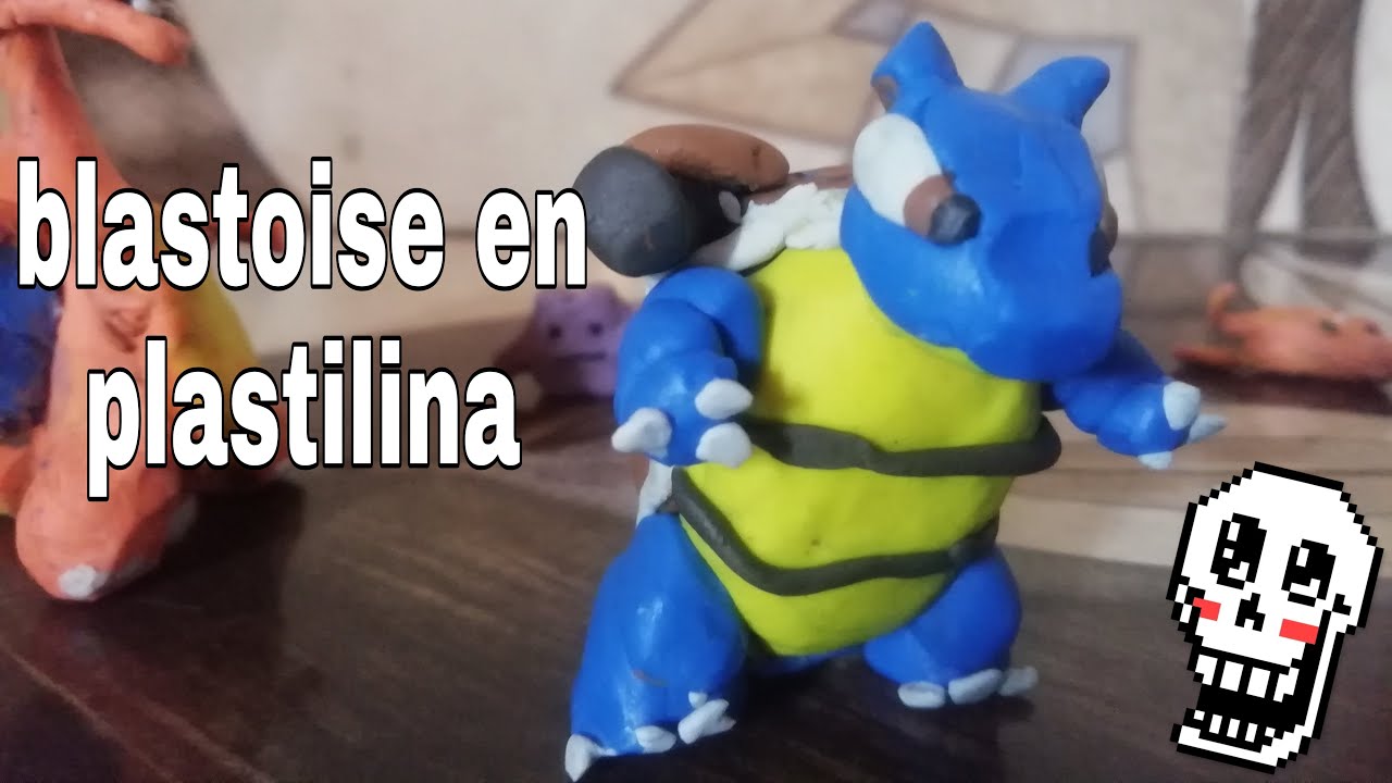 Blastoise en plastilina - YouTube