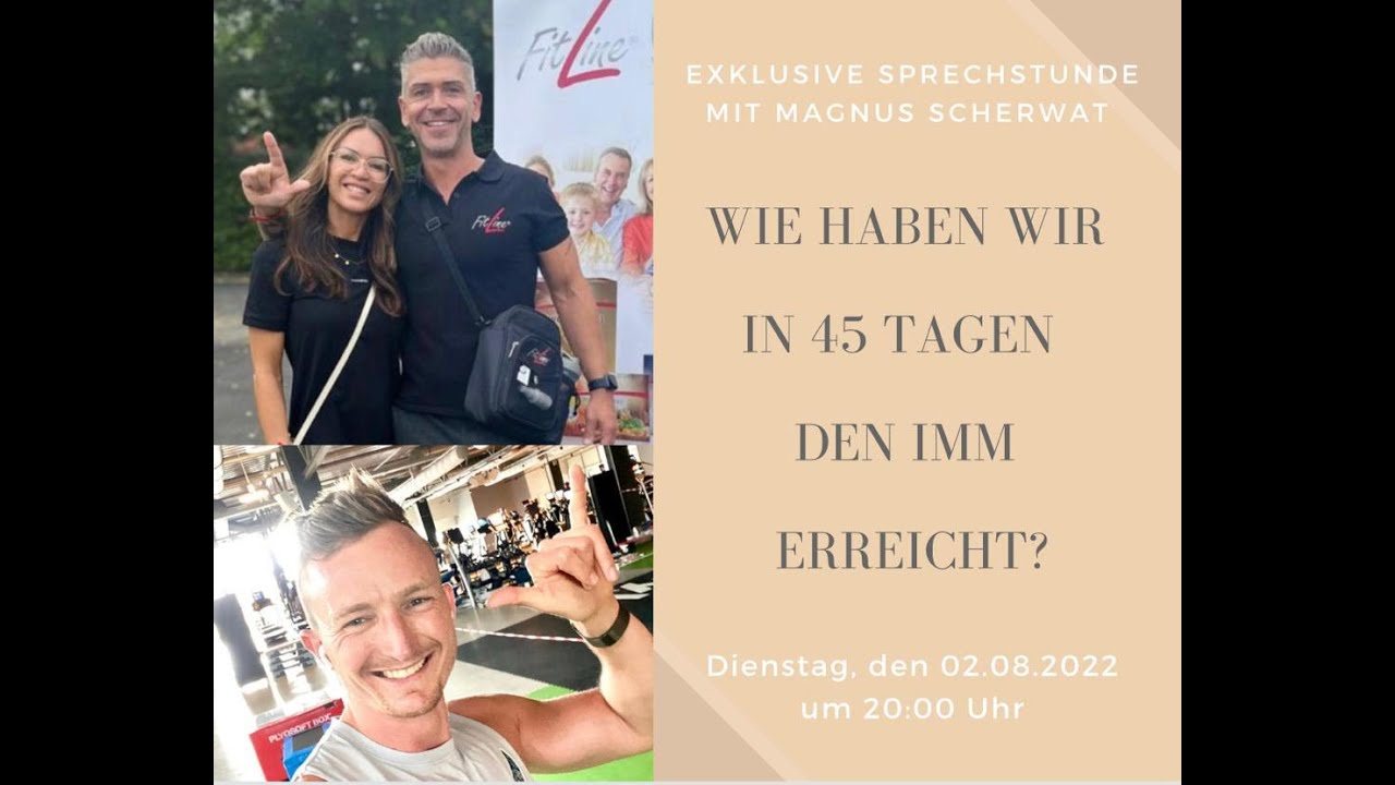 IMM in 45 Tagen; Sarah Vogt Magnus Scherwat interviewt von Christian ...