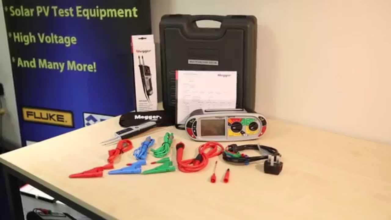 Megger MFT1720 TPT Kit - Unboxing - YouTube