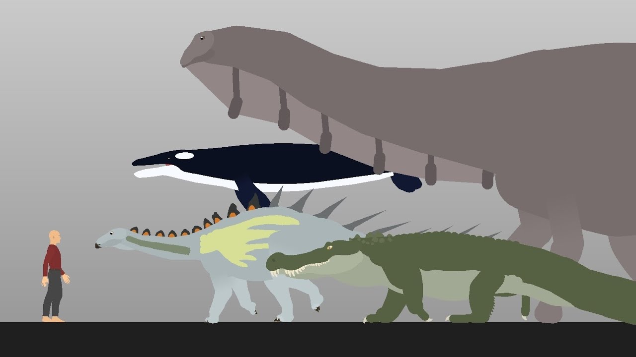 prehistoric animals & dinosaurs 3 | size comparison - YouTube