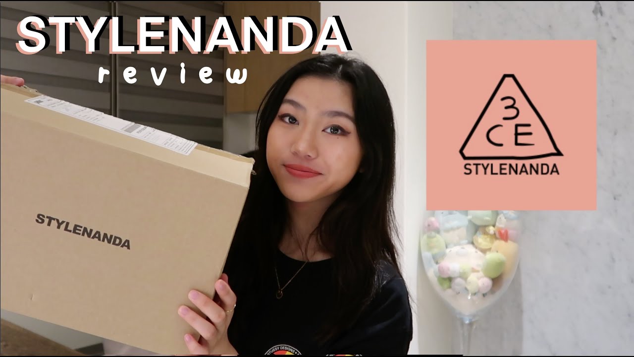 Stylenanda Clothing Try On - YouTube