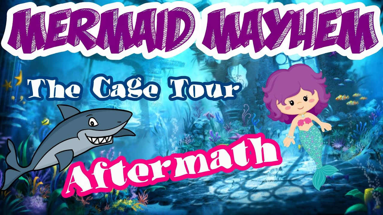 Mermaid Mayhem: The Cage Tour Aftermath! (Guinea Pig) - YouTube
