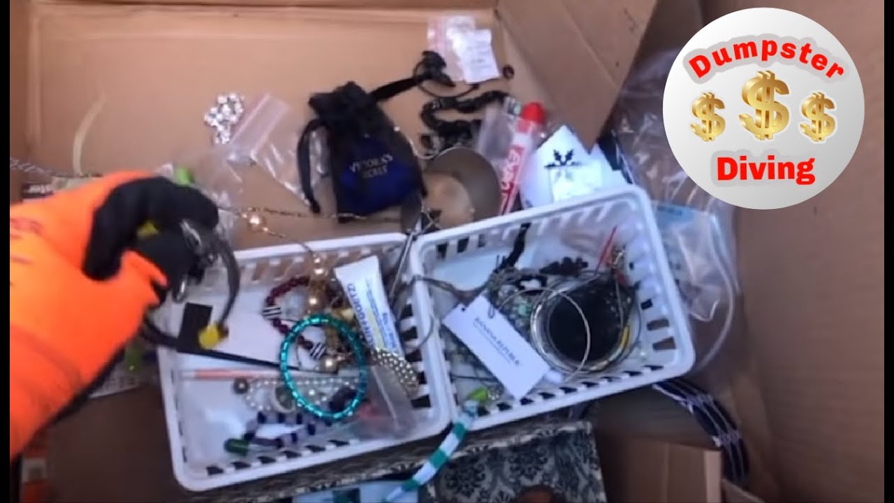 Dumpster Diving | I Guess She Didn't Want Her BEAUTIFUL Jewelry ...