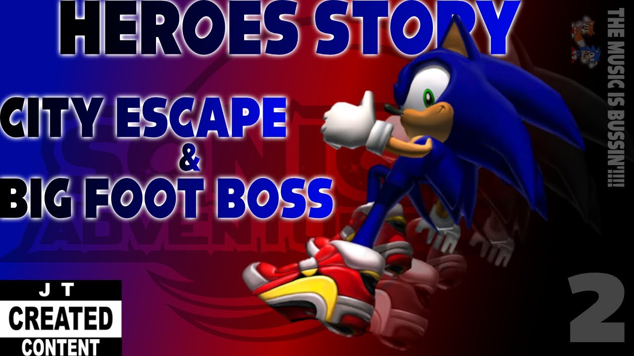 Sonic Adventures 2 Hero Story Part 2: Big Foot boss - YouTube