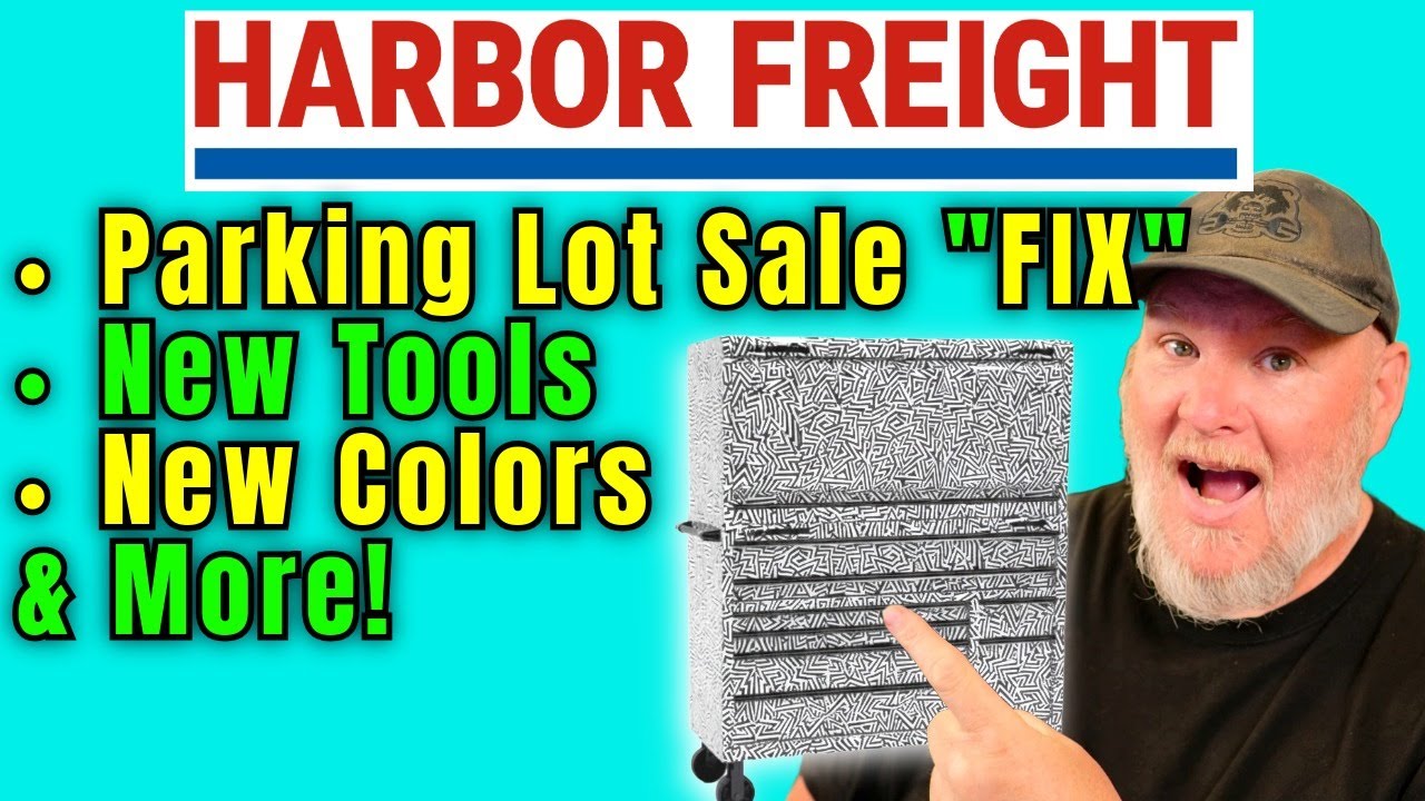 Harbor Freight's Big News & Latest Tools Revealed! - YouTube