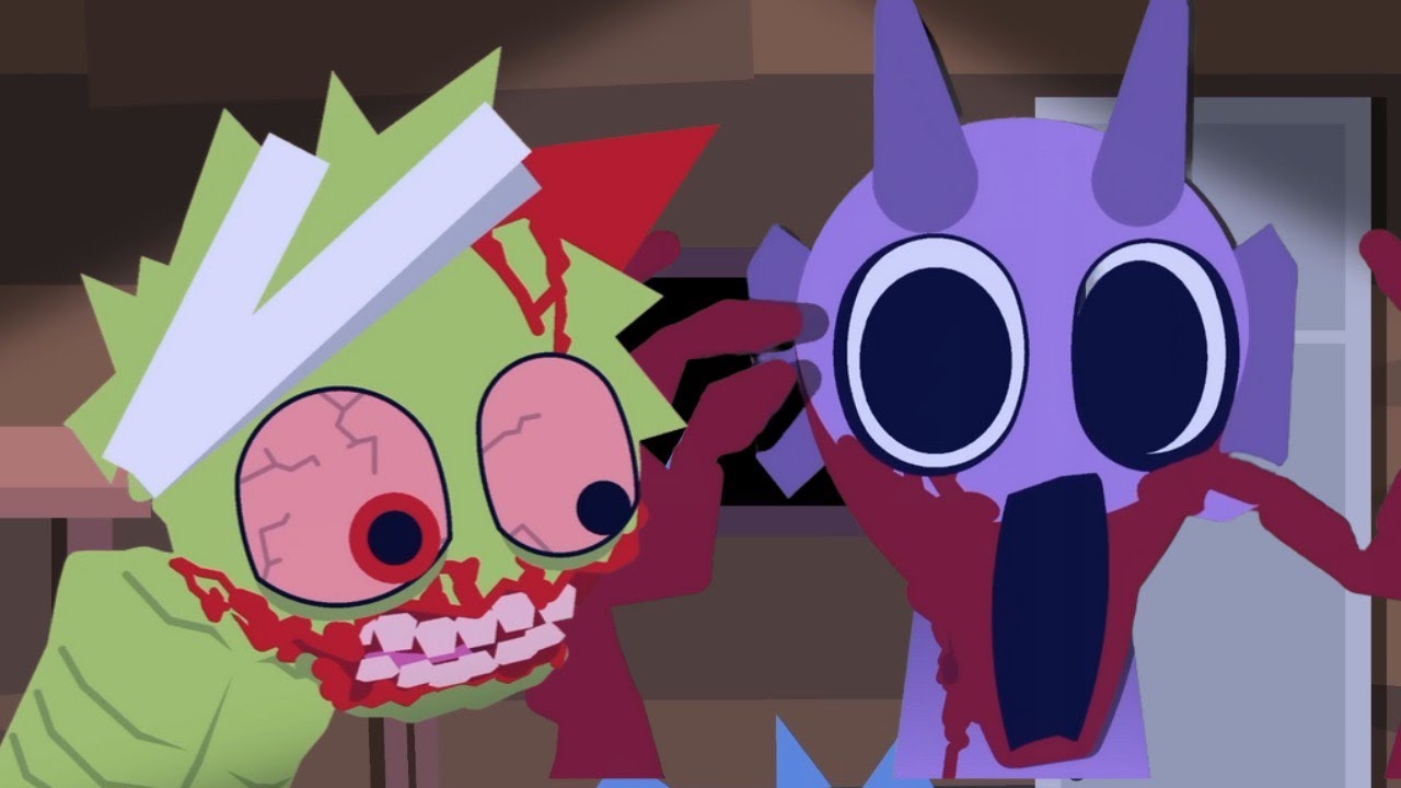 THESE SPRUNKI CHARACTERS HAVE TURNED INTO HORRFIYING CREATURES ...