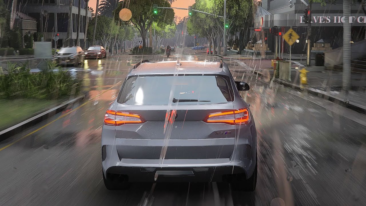 GTA 5 Enhanced Realistic Reflection And Expended Dense Traffic Mod ...