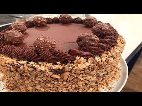 Torta bombón de chocolate y avellanas - YouTube