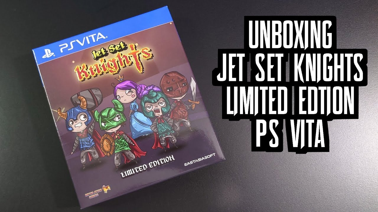 Unboxing Jet Set Knights Limited Edition「PS Vita」EAS-PV074 - YouTube