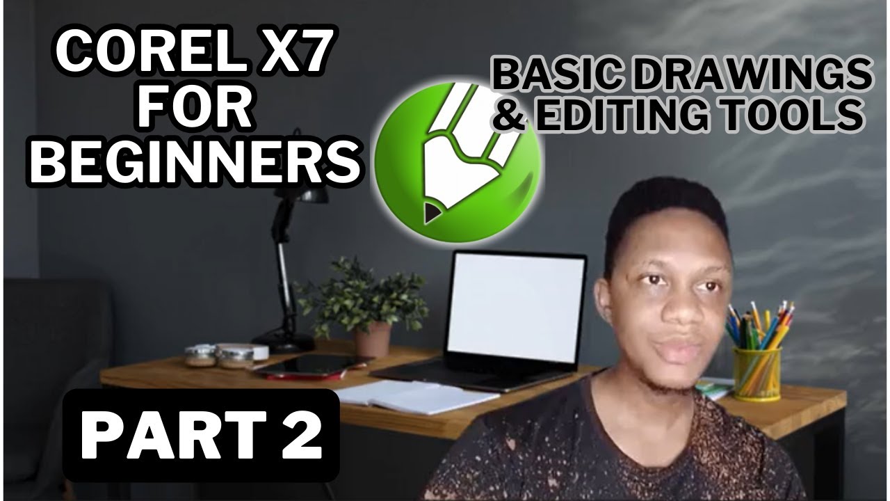 Working With Basic Drawings and Editing Tools in Corel X7 - YouTube