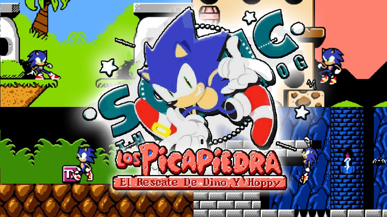 Sonic en The Flintstones (NES) pack HD Mesen #multiversosonic - YouTube