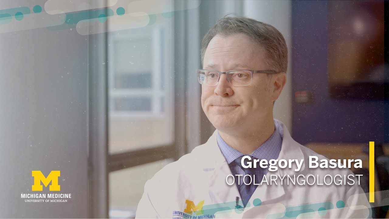 Gregory Basura, M.D. | Otolaryngologist, Michigan Medicine - YouTube