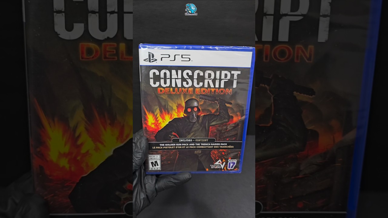 Unboxing CONSCRIPT DELUXE EDITION | PS5 Games |@Tayranuzgames #xbox # ...