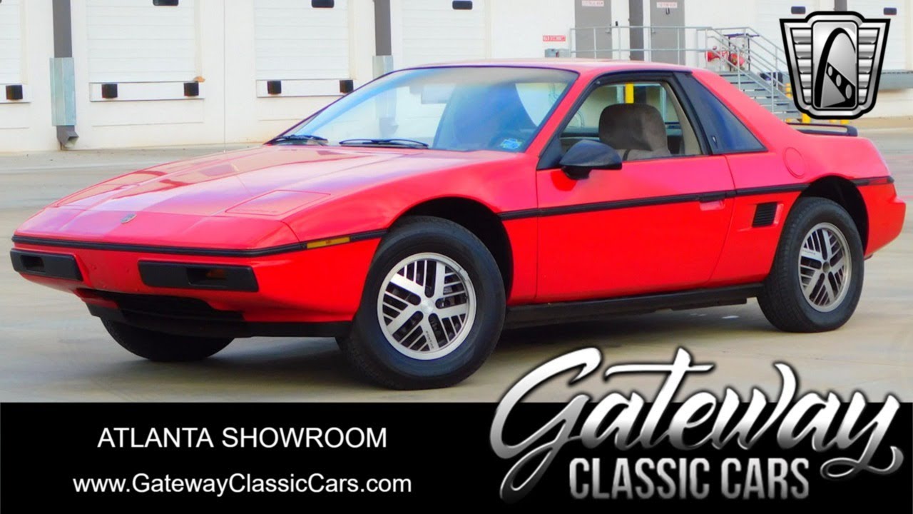 1984 Pontiac Fiero SE - Gateway Classic Cars - 2574-ATL - YouTube