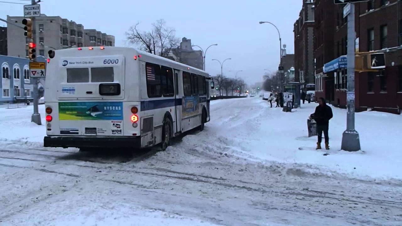 MTA New York City Bus Orion V 6000 on the Bx2 - YouTube