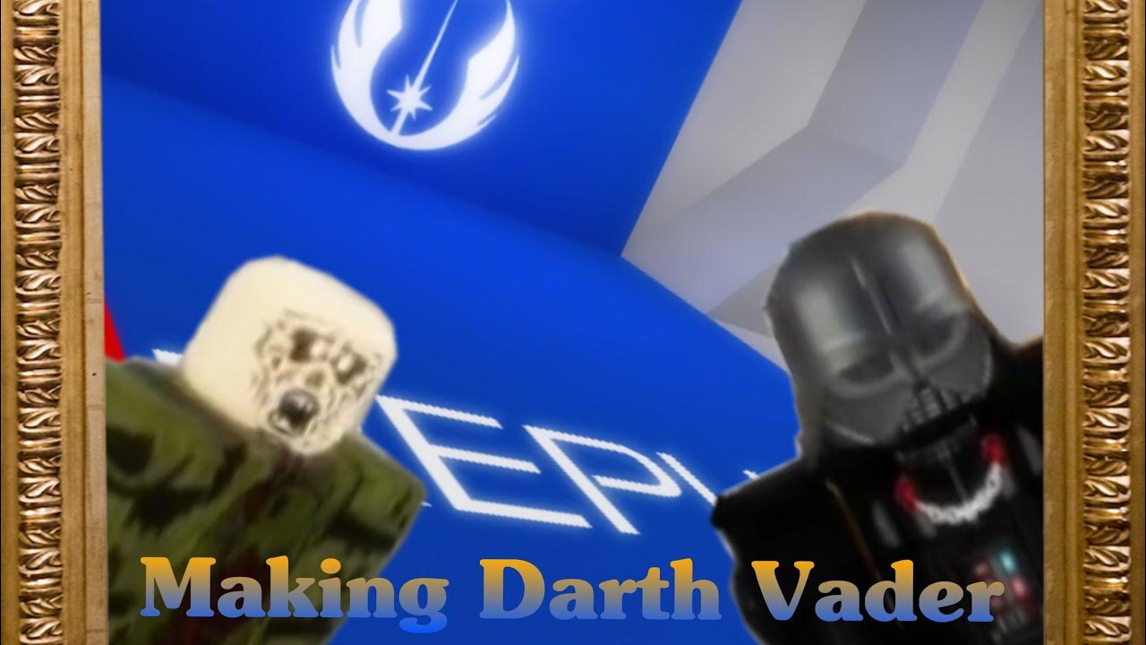 How to Make Darth Vader in Roblox Timelines RP - YouTube
