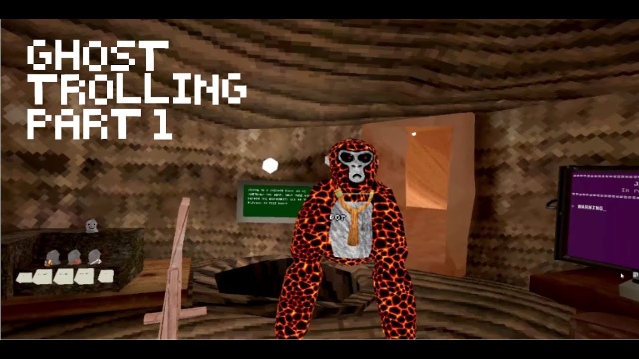 Trolling As Ghost In Gorilla Tag (WITH MODS) I Gorilla Tag Mod Menus ...