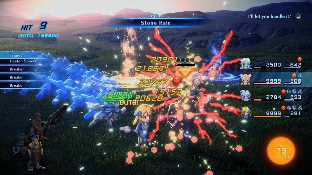 STAR OCEAN THE 2nd STORY R - kicking Raid Lucifer's butt @ lvl 150 ...
