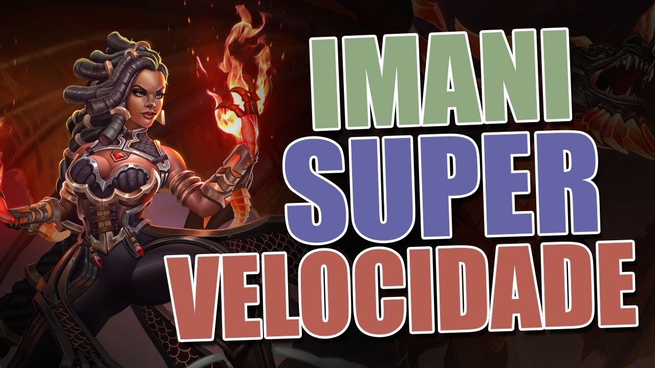 IMANI COM SUPER VELOCIDADE! - Paladins Ranked Gameplay - YouTube
