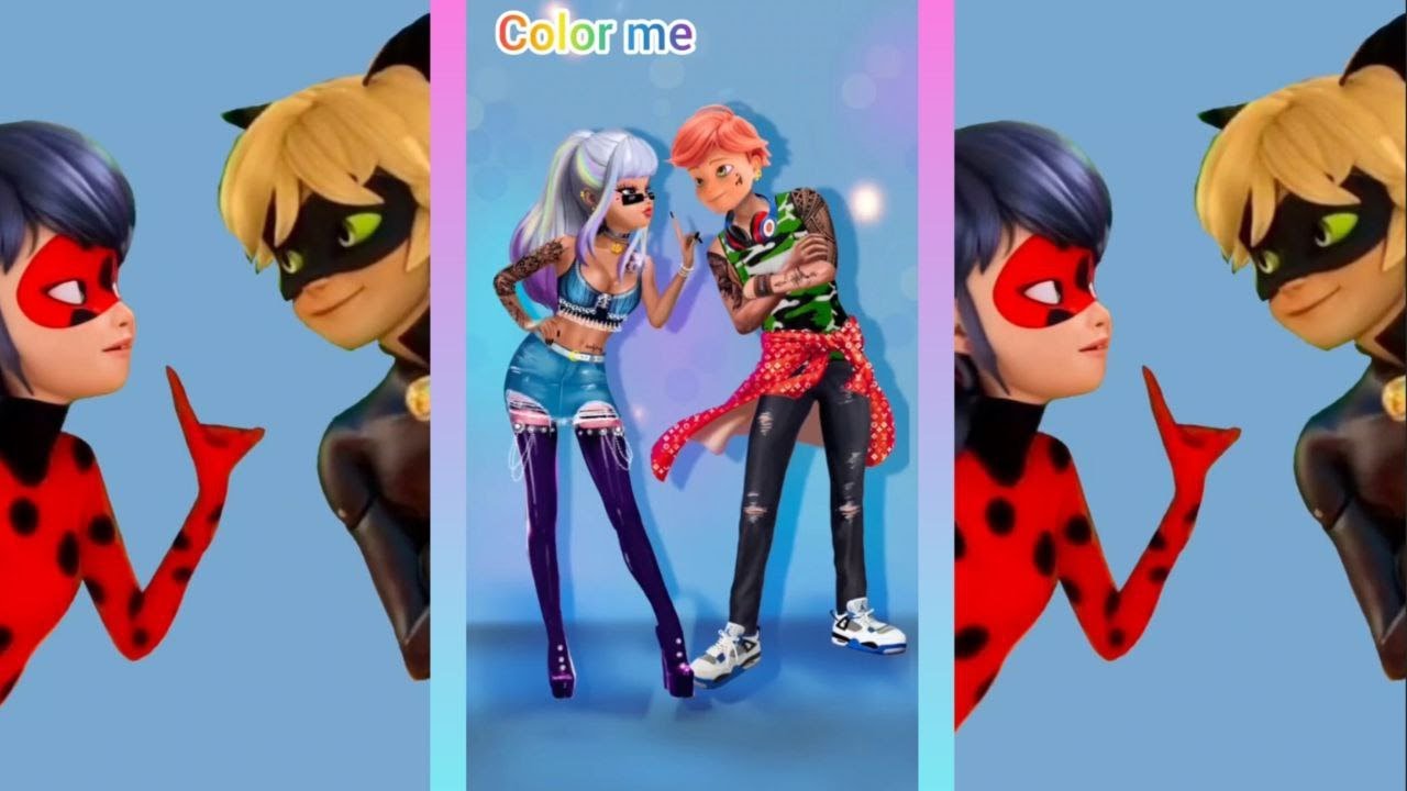 Miraculous- Ladybug Catnoir Transformation - Miraculous Cartoon Art ...