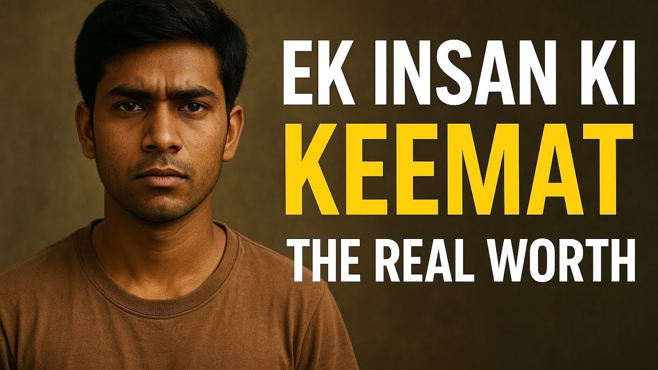 EK INSAN KI KEEMAT (THE REAL WORTH) #story - YouTube