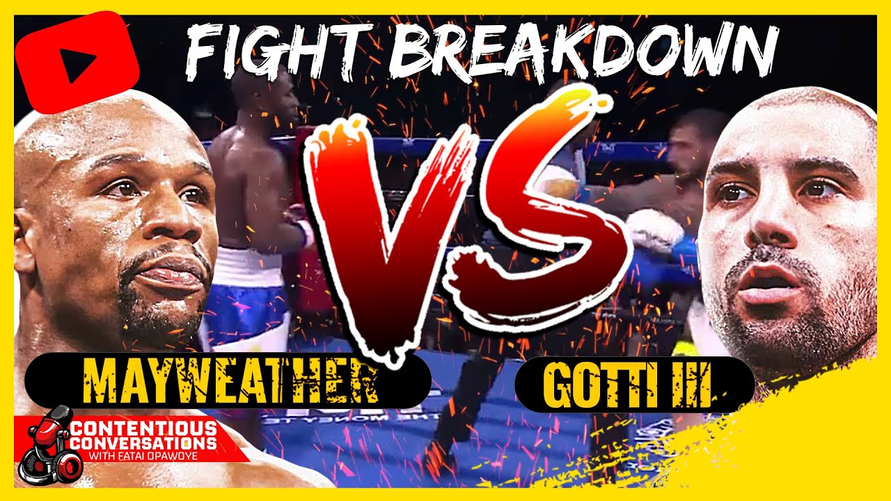 Mayweather vs Gotti 3 (III) FIGHT BREAKDOWN!😮😮🥊🔥#boxing #floyd #Gotti3 ...