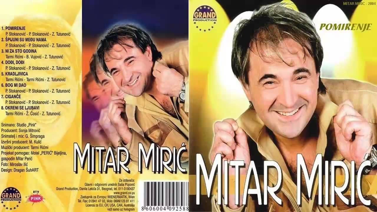 Mitar Miric - Bog mi dao - (Audio 2003) HD - YouTube