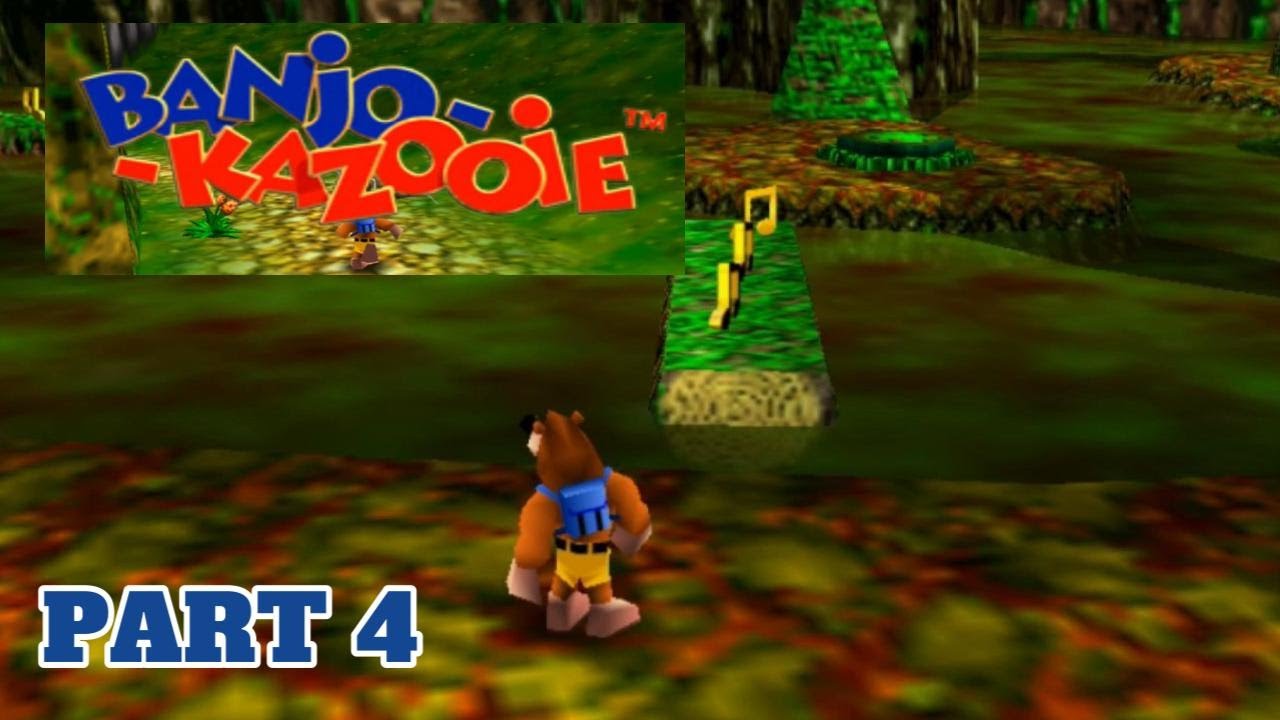 Banjo Kazooie, Playthrough: Part 4: Bubble Gloop Swamp. - YouTube