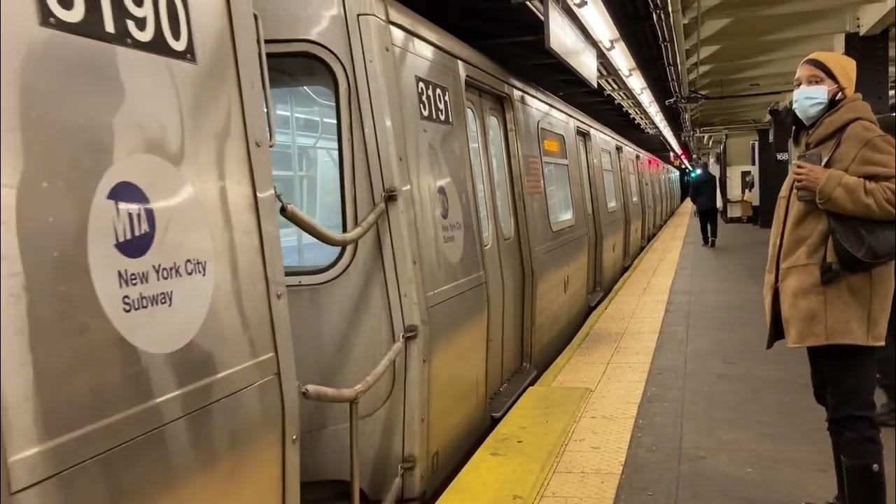 MTA R179 C Train @ 168 St - YouTube