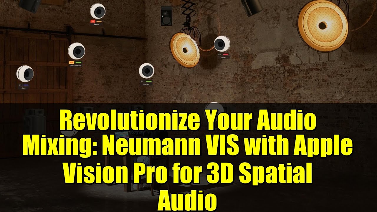 Revolutionize Your Audio Mixing: Neumann VIS with Apple Vision Pro for ...