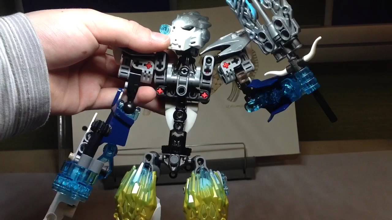 Lego Bionicle 2016 review:Kopaka and Melum,unity set(71311)(RUS) - YouTube