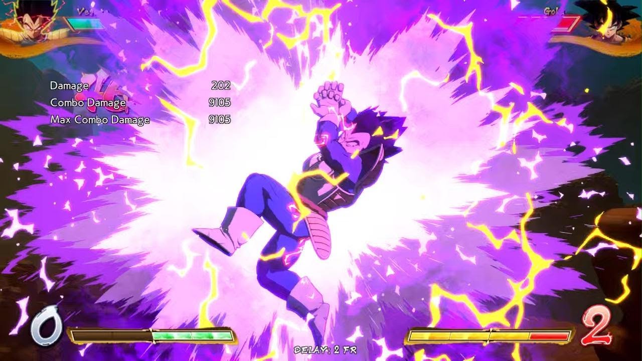 Vegeta 6 moves of doom! - YouTube
