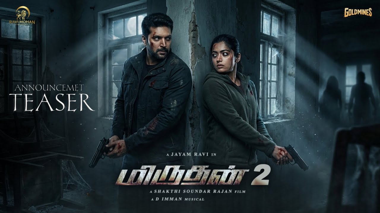 Miruthan 2 - Announcement Teaser | Jayam Ravi | Rashmika Mandhana ...