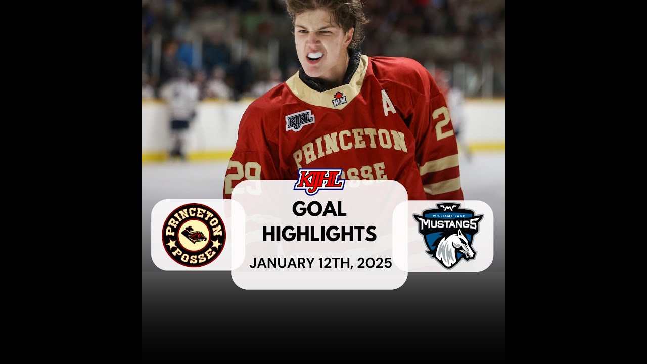 Princeton Posse @ Williams Lake Mustangs 01/12 {KIJHL REGULAR SEASON ...