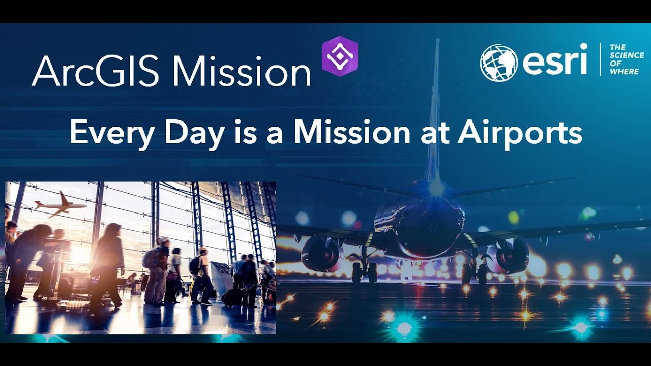 ArcGIS Mission at Airports Demo - YouTube