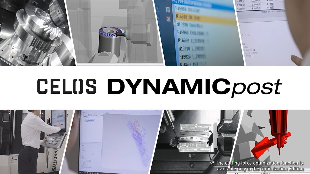 CELOS DYNAMICpost - NC Simulation Edition（5-axis control machining ...