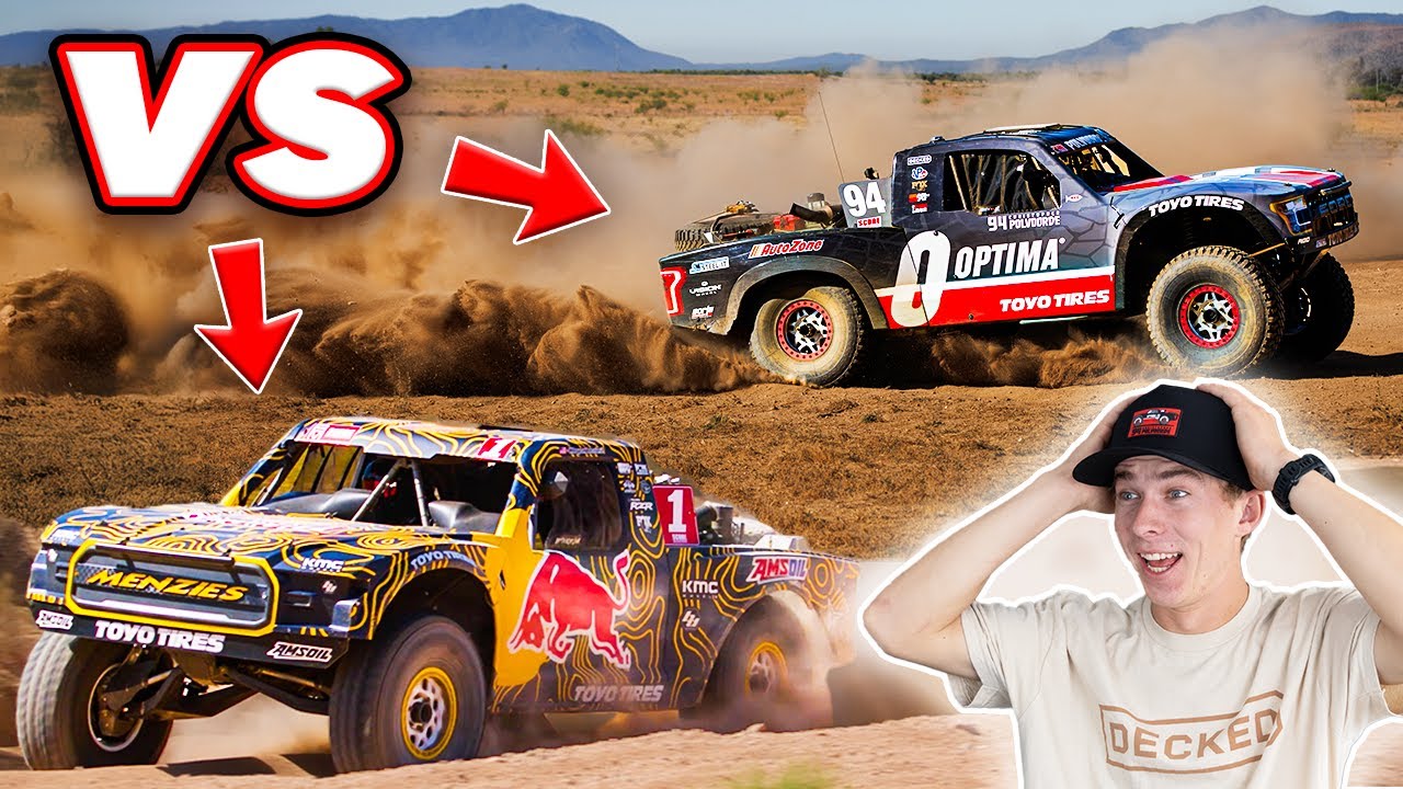 How Does My Trophy Truck Compare to a RedBull Truck? - YouTube