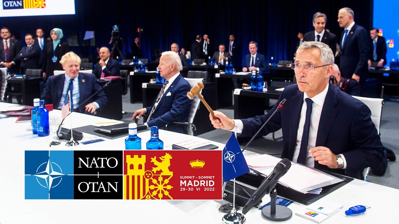 North Atlantic Council at the NATO Summit in Madrid 🇪🇸 - opening ...