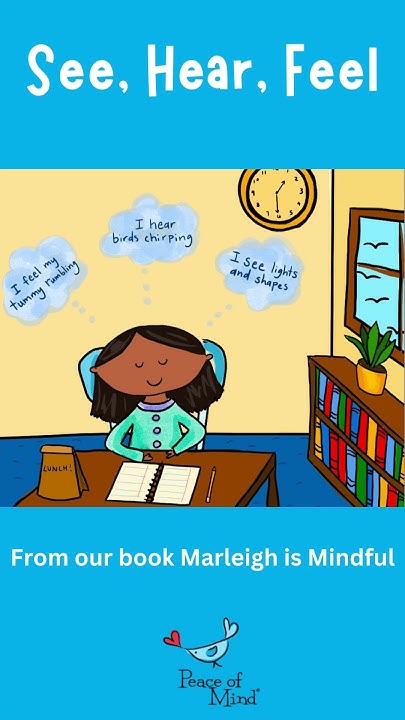 See, Hear, Feel #teachpeace #mindfulnessforkids #teachmindfulness - YouTube