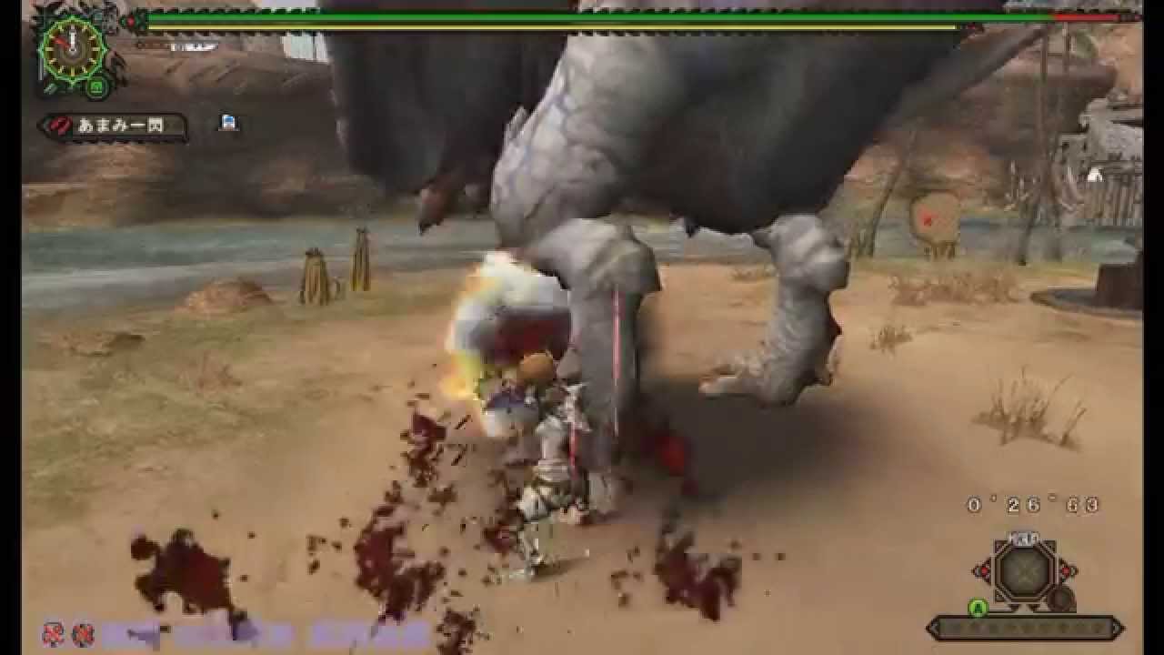 【MHF-G5】第81回韋駄天杯 【特異】白影討伐 双剣部門 - YouTube