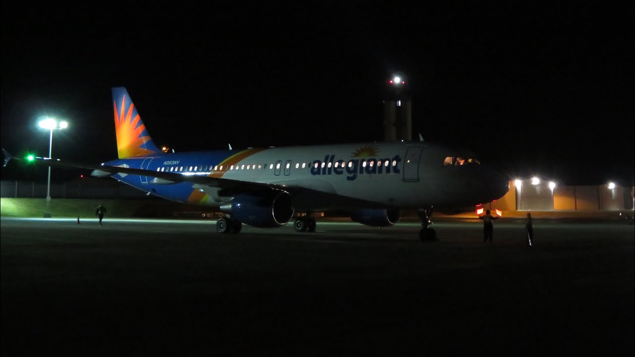 Virginia Tech Charter Allegiant Airbus A320-214 (N283NV) | Roanoke ...
