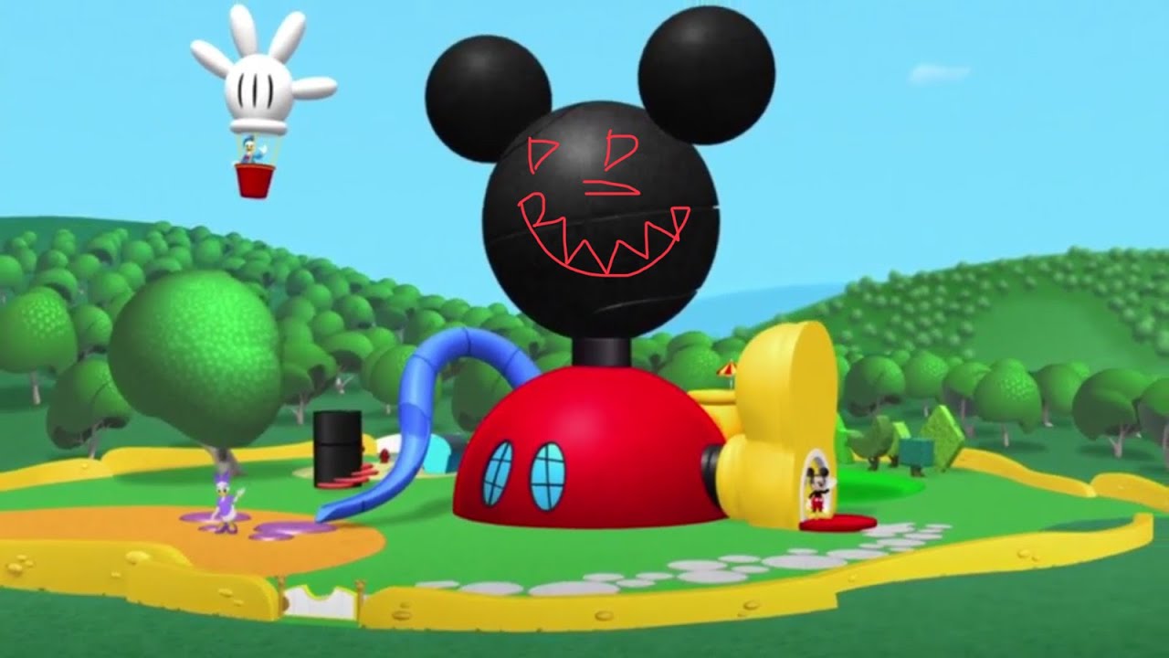 It’s the Mickey Mouse death house 🏠☠️ - YouTube